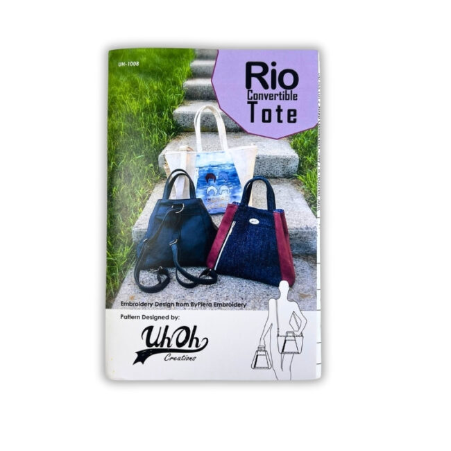 Rio Convertible Tote By Uh Oh Creations – Maker Savvy